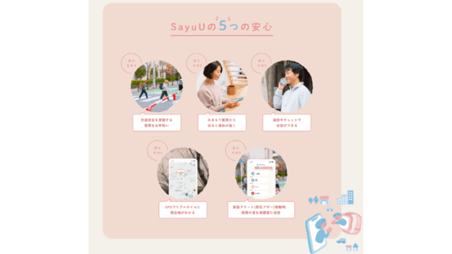 【口コミ】TOYOTAの見守りGPS「SayuU(サユー)」をレビューほのきちの育児ブログ